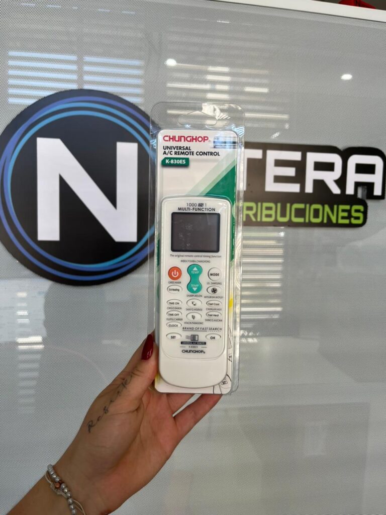 CONTROL REMOTO UNIVERSAL PARA AIRE ACONDICIONADO – Nat-Cell